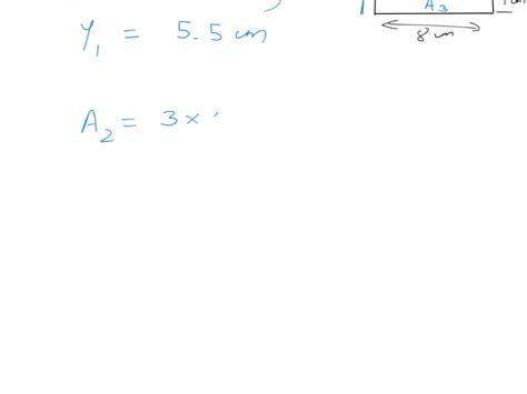Solved Problem 1 Determine The Location Of The Centroid Determine The Moment Of Inertia