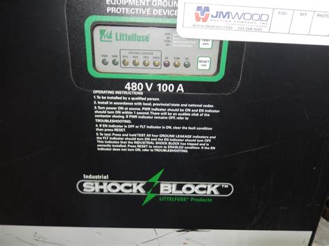 Littelfuse Sb6000 Shock Block Electrical Equipment