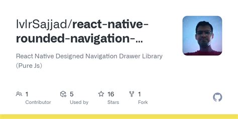 Github Lvlrsajjad React Native Rounded Navigation Drawer React Native Designed Navigation
