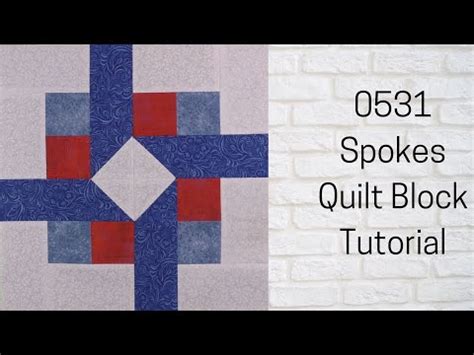 Easy Spokes Quilt Block Tutorial With Free Pattern DIY Joy