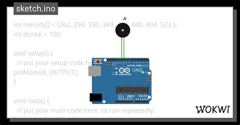 Buzzer Wokwi Esp32 Stm32 Arduino Simulator