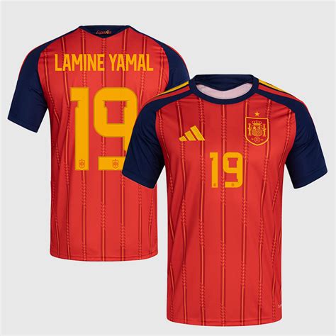 Lamine Yamal 19 Spain Worldcup 2026 Home Jersey Red Ogasports