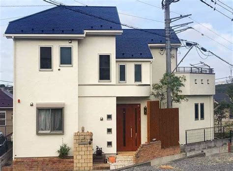 アイボリーの外壁で気品ある優しい印象に！事例20選と綺麗を保つ方法 Minimal House Design Japanese