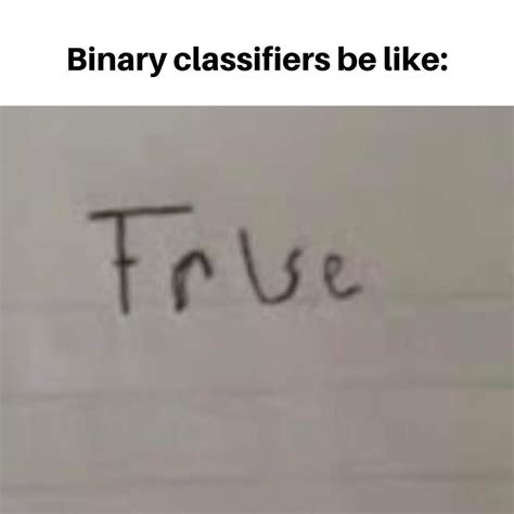 Venkatesh Ankola On Linkedin Binary Classifiers Are The Engine