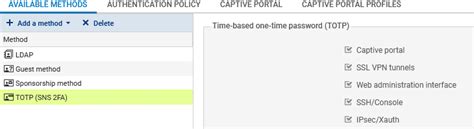 Adding And Configuring Totp As An Authentication Method