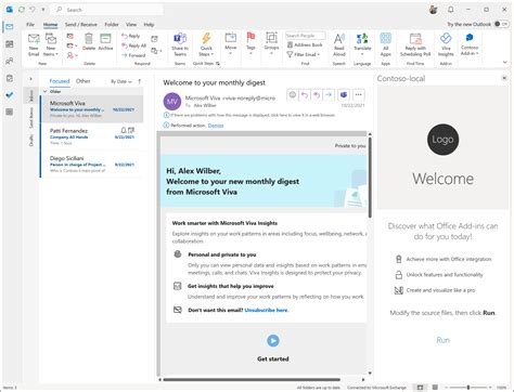 Hello World Teams Tab And Outlook Add In Code Samples Microsoft Learn