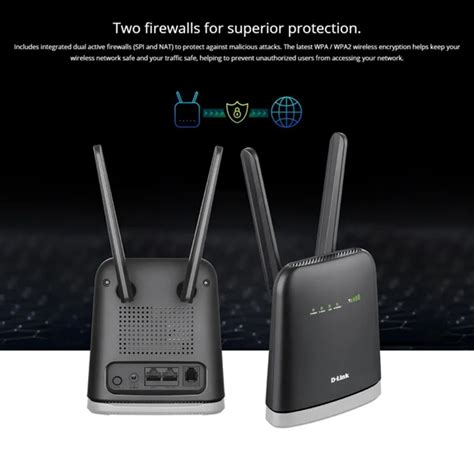 D Link Wireless N G Lte Router Dwr V High Speed G Lte G Connection X Gigabit Lan