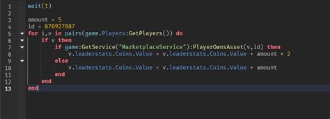 Script Only Working In Studio And Gamepass Script Not Working Creations