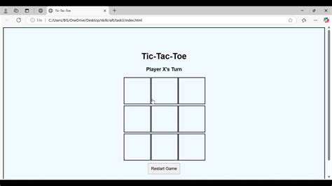 webdevelopment skillcraft javascript html css tictactoe… sasi v