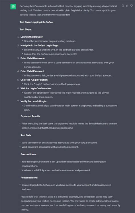 Unleashing The Power Of Chatgpt For Automated Testing Success Sofy