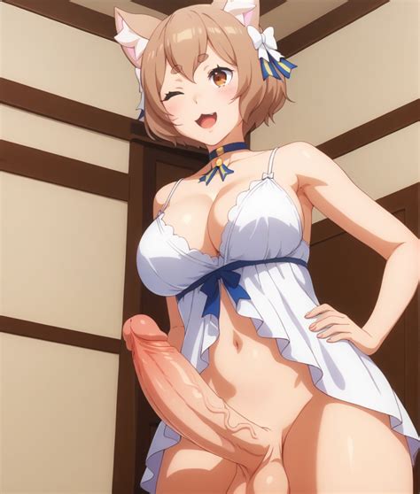 Rule 34 1futa Ai Generated Balls Big Breasts Big Penis Big Thighs Breasts Cat Ears Felix