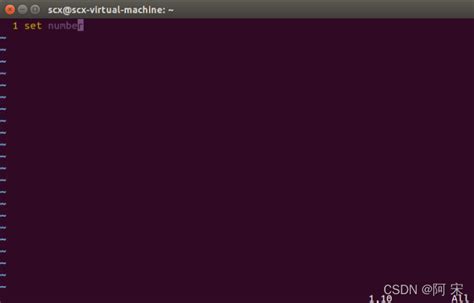 如何在vi编译器里显示行数vi 显示行数 Csdn博客