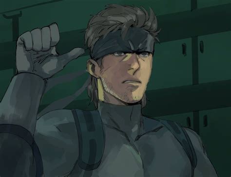 Solid Snake Metal Gear And 1 More Drawn By Tirtyturtle Danbooru