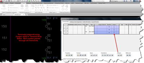 Wire Numbers Wrong Across Internal Jumper Terminals Autodesk Community