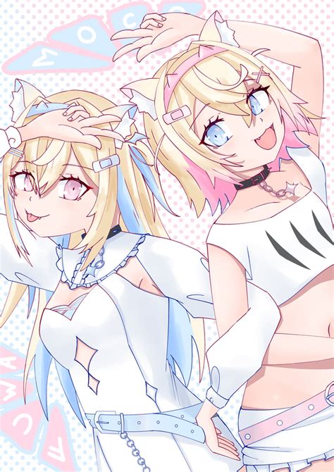 Fuwawa And Mococo R Animeart