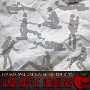 Stick Figure Sex Position Bundle High Resolution Svg AI Png And MORE Etsy