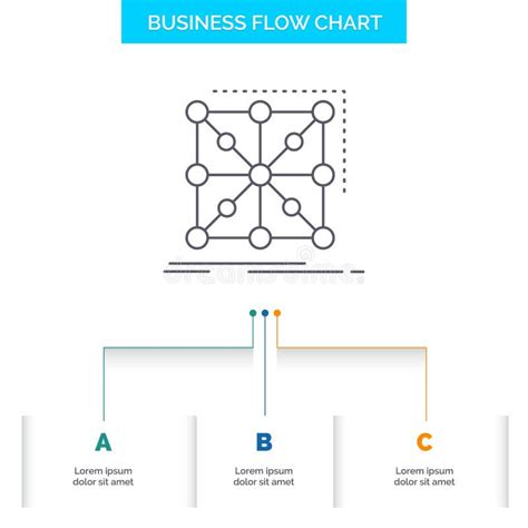 data framework app cluster complex business flow chart design with