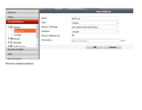 Fortigate Firewall Basic Knoweledge To Configure Router Docx