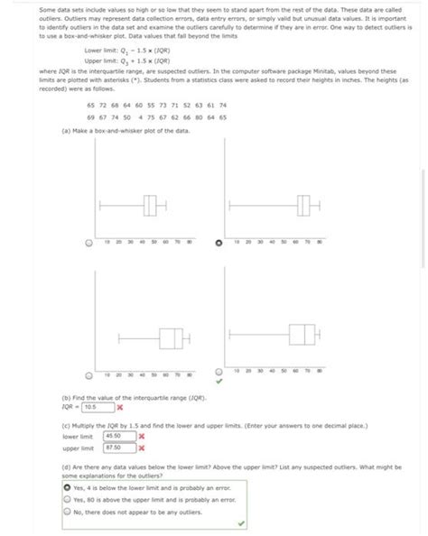 solved some data sets include values so high or so low that