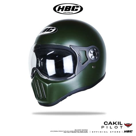 Jual Hbc Helm Cakil Pilot Solid Shopee Indonesia