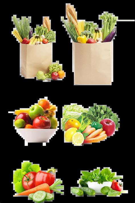 水果生鲜超市水果蔬菜png 花瓣网