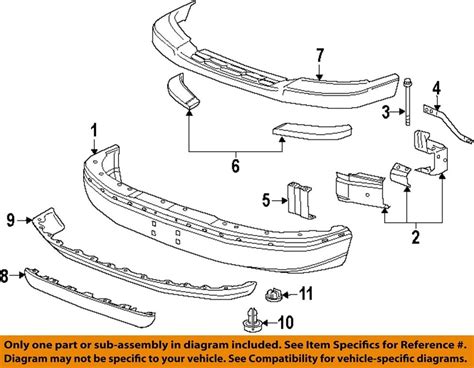 Gm Oem 99 25 Avalanche 1500 Bumper Components Air Deflector Clip