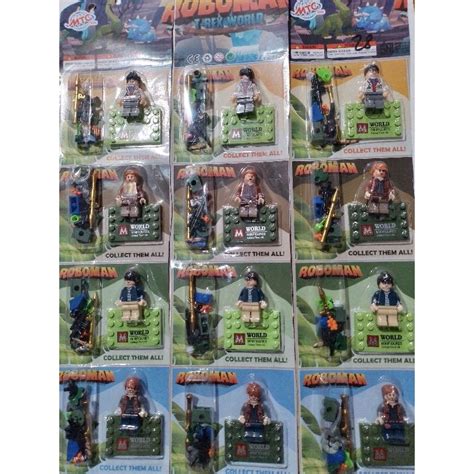 Jual 12 Pcs Roboman Dino Shopee Indonesia