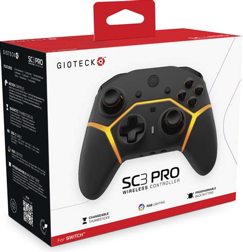 Gioteck Sc3 Pro Wireless Controller • Find Prices