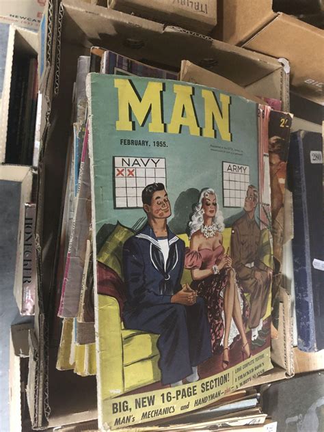 Lot Collection Of Vintage Adult Magazines
