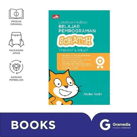Jual Gramedia Bintaro Langkah Mudah Belajar Pemrograman Scratch