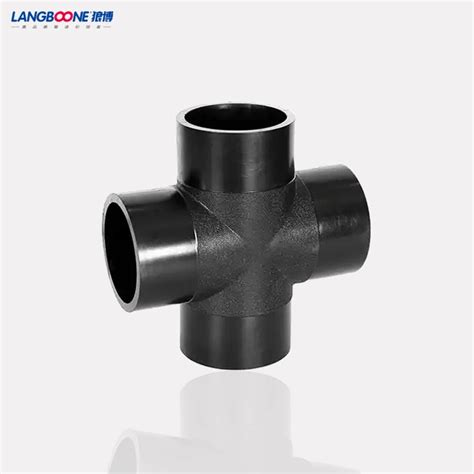 Pe100 Hdpe Butt Welding Fitting Tf Equal Cross Fitting Sdr11 Pn16 Pe Tee Fitting Hdpe Fitting