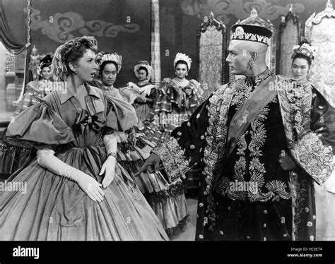 The King And I Deborah Kerr Yul Brynner 1956 Tm And Copyright