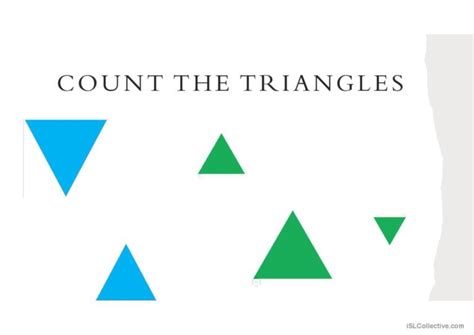 Counting Shapes 1 general vocabular Français FLE powerpoints