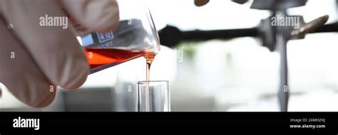 Drug Experiment In Lab Stock Photo Alamy