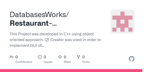 Github Databasesworks Restaurant Management System This Project Was Developed In C Using