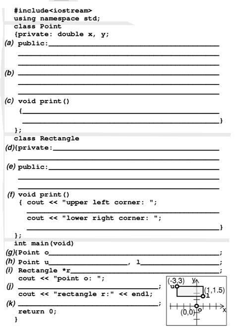 solved complete the given c program in a class for