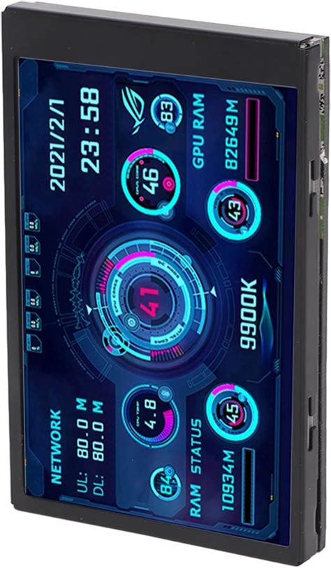 Amazon Com Inch IPS PC Temperature Display PC Sensor Panel Data Monitor PC Sensor Panel