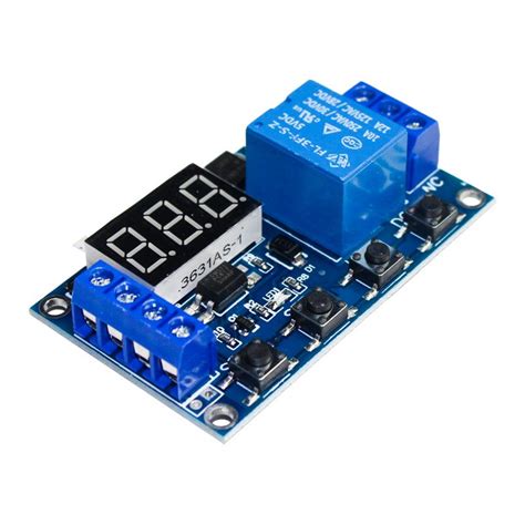 V Channel Power Relay Module With Adjustable Timing Cycle Buy Online At Low Price In India