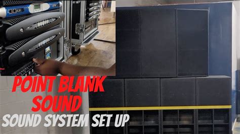 Sound System Set Up And Sound Check Using Powersoft X4l And X4 Youtube