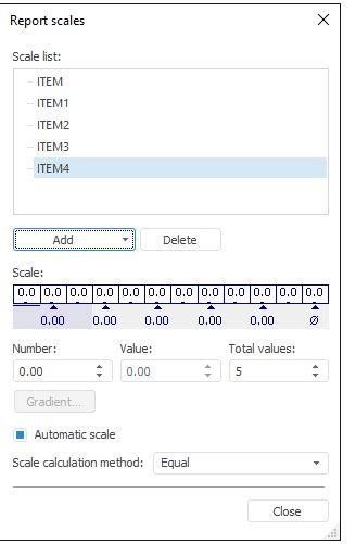 Creating A Numeric Scale