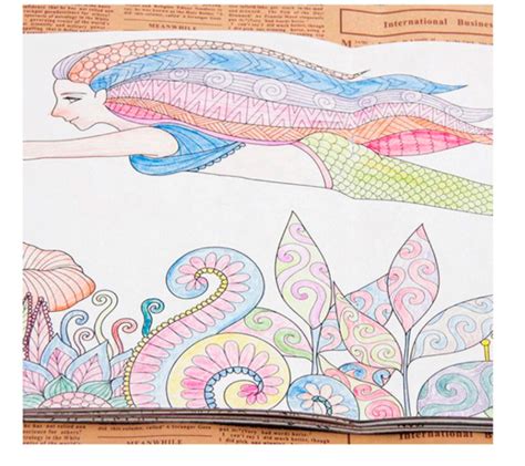 시크릿 가든 색칠하기 책 감압 색칠 그림 책 판타지 동화 어린이 버전 10 권 책