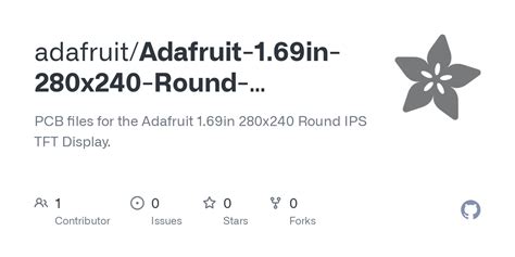 Github Adafruitadafruit 169in 280x240 Round Rectangle Tft Pcb Pcb