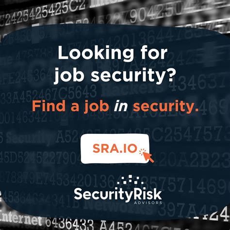 Security Risk Advisors On Linkedin Careers Security Cybersecurity Jobs
