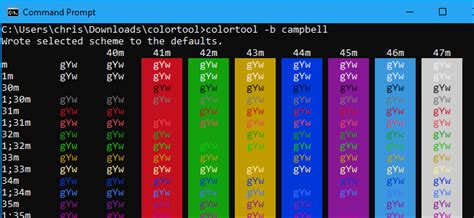 How To Customize Your Command Prompt S Color Scheme With Microsoft S ColorTool