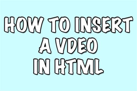 How To Add Embed A Video In HTML EASY TUTORIAL CodingTuts YouTube