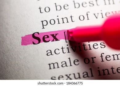 Fake Dictionary Definition Word Sex Stock Photo Shutterstock