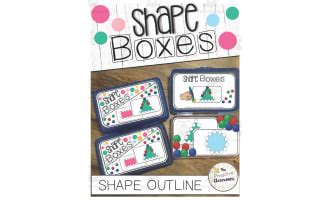 Shape Intervention Bins Shape Hunt By Teach Simple