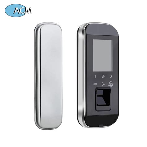 Office Usb Lock Time Attendance Record Biometric Fingerprint Glass Door