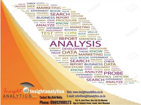 Insight Analytics Basics Of Data Analysis Pptx Business Business And Finance