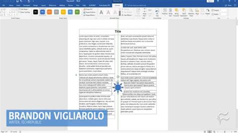 How To Use Columns In Microsoft Word With Column Word Template Xfanzexpo Com